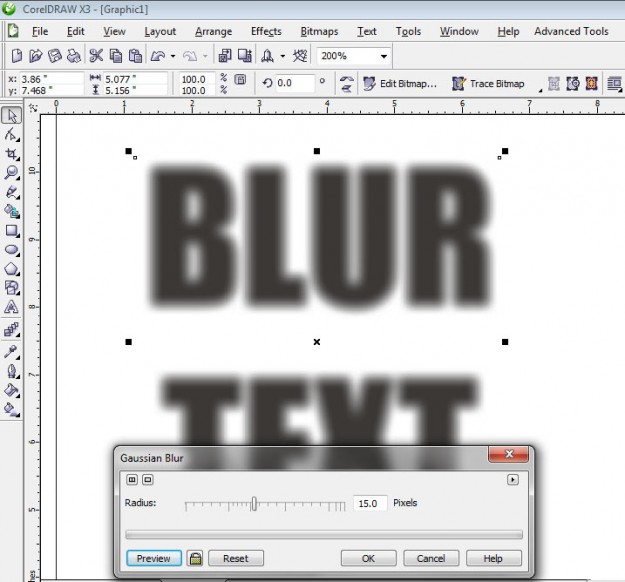 Blur Text – No, It’s Not Your Eyes